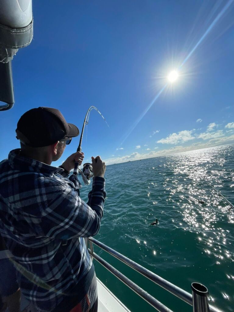 Fishing in Auckland, New Zealand